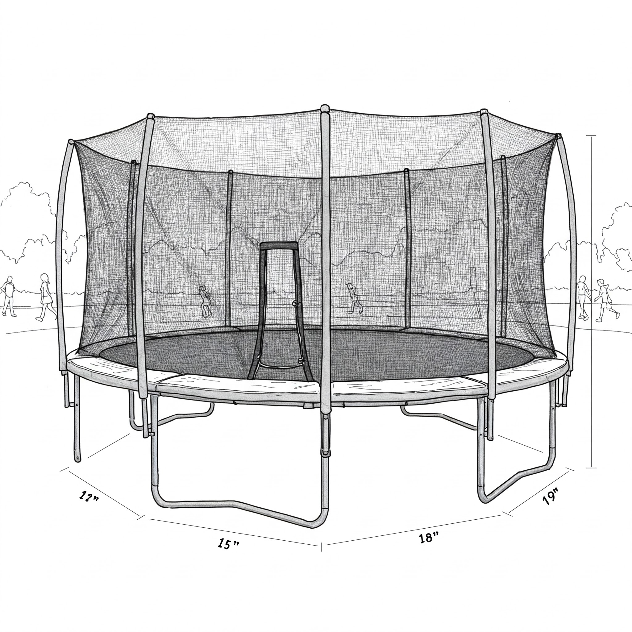 15 Foot Trampoline: 10 Best Options For Endless Backyard Fun in 2025 ...