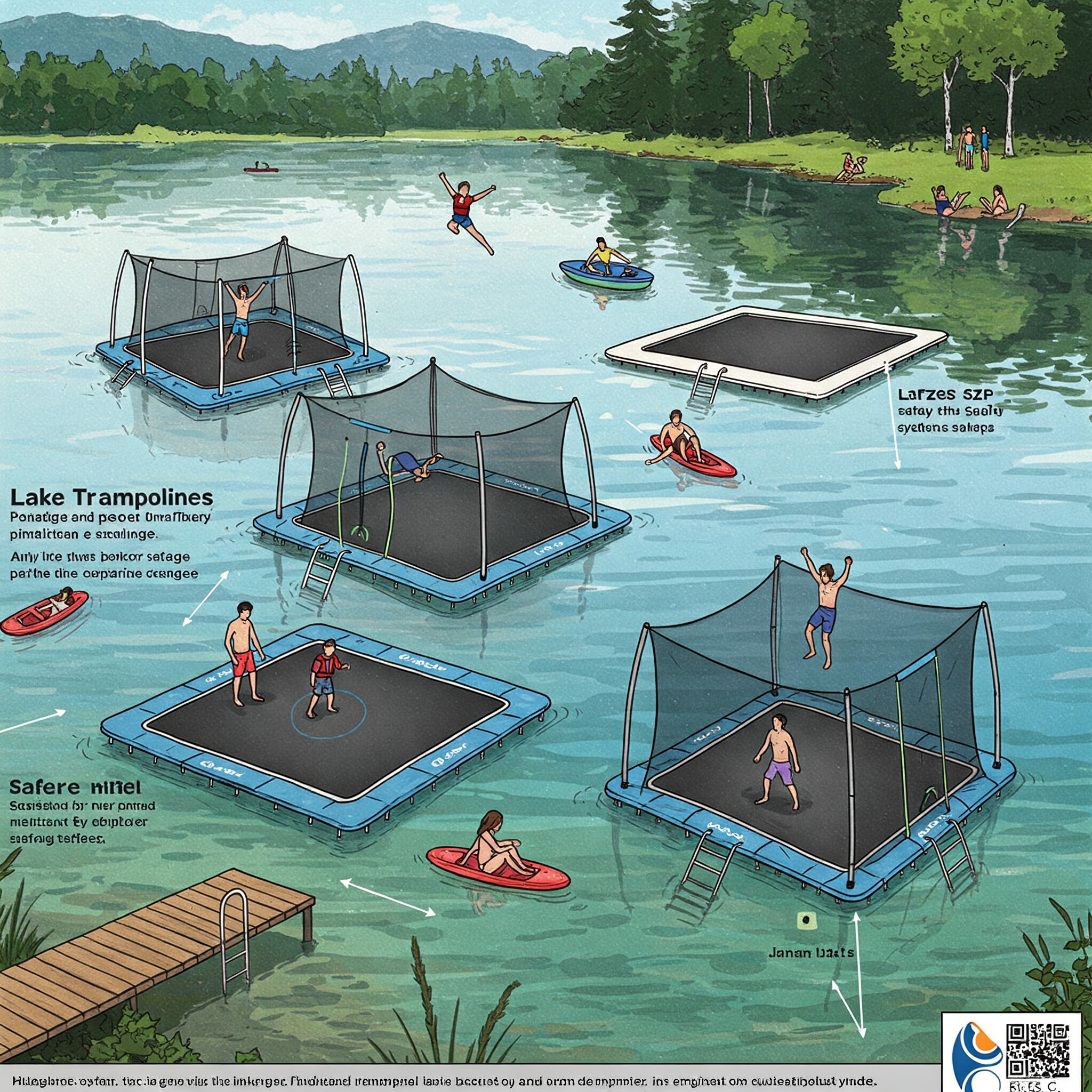 10 Incredible Lake Trampoline Adventures That Will Transform Your ...