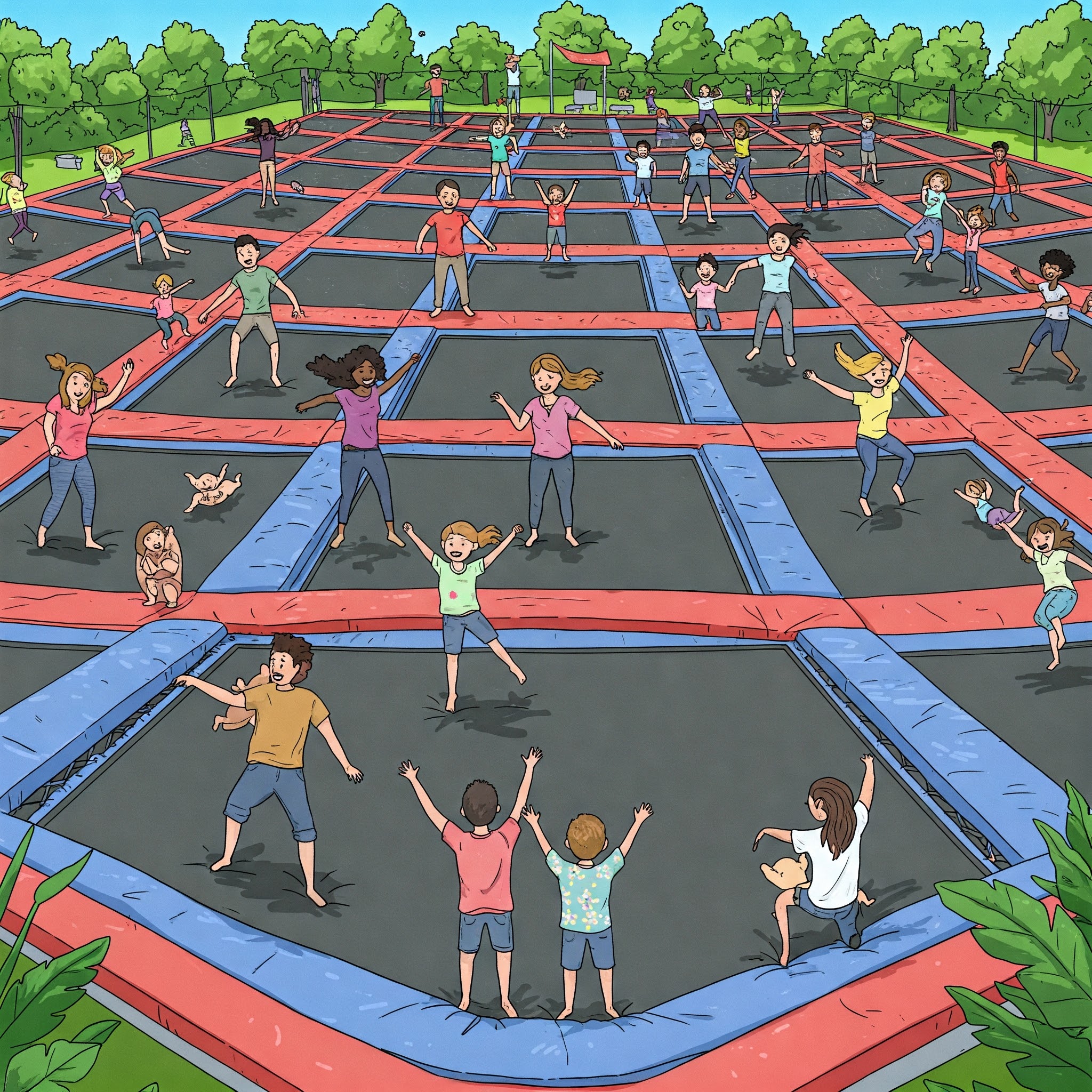 10 Incredible Facts About the Biggest Trampoline in the World You Need ...