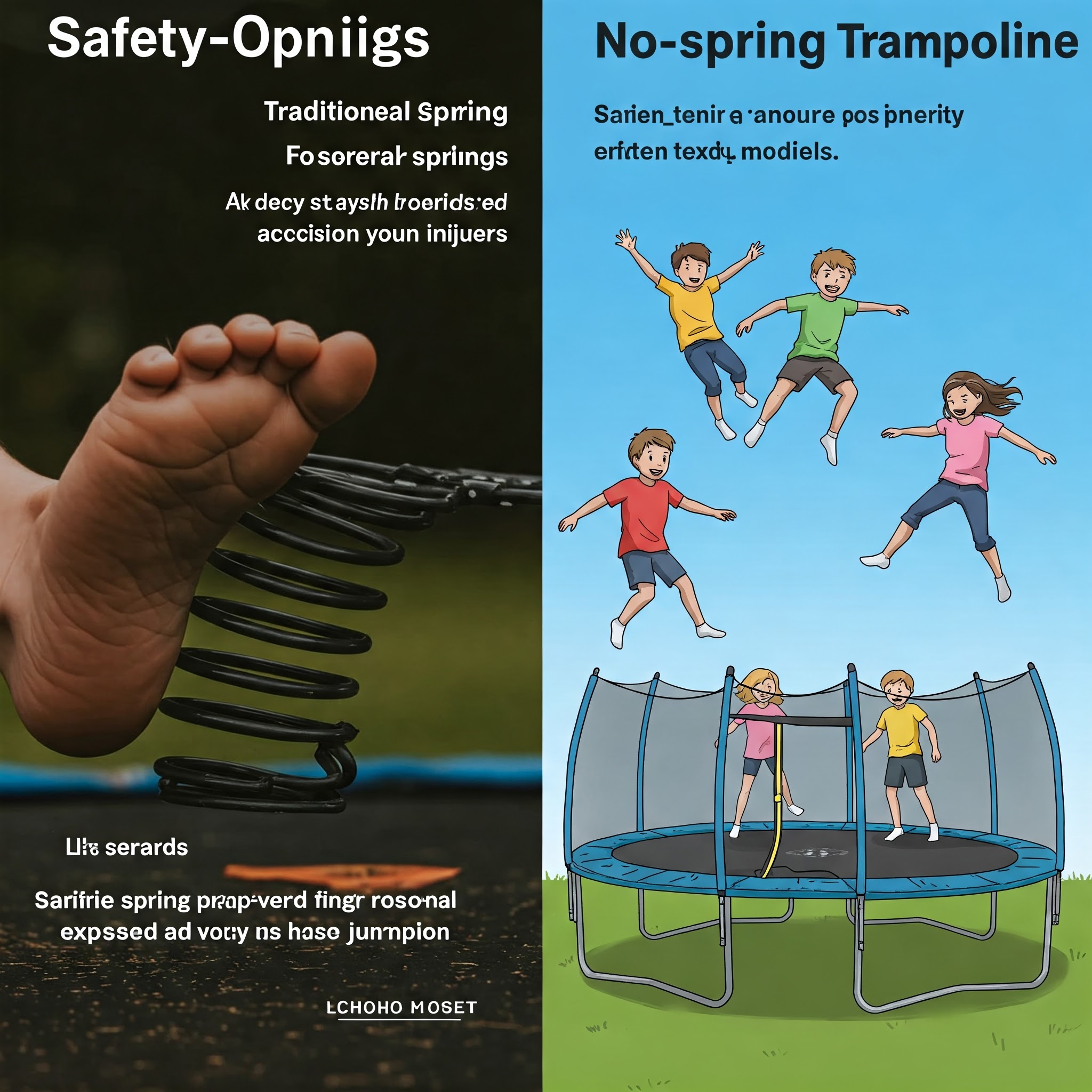 No Spring Trampoline: 7 Incredible Alternatives For Safer Backyard Fun ...